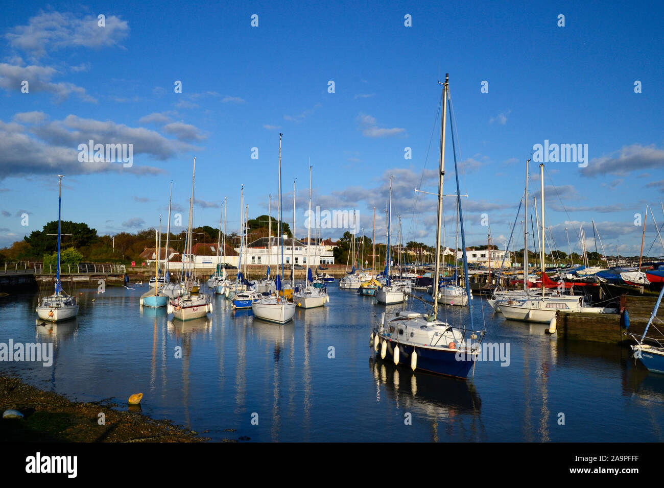 Fareham marina fareham hampshire england hi-res stock photography and ...