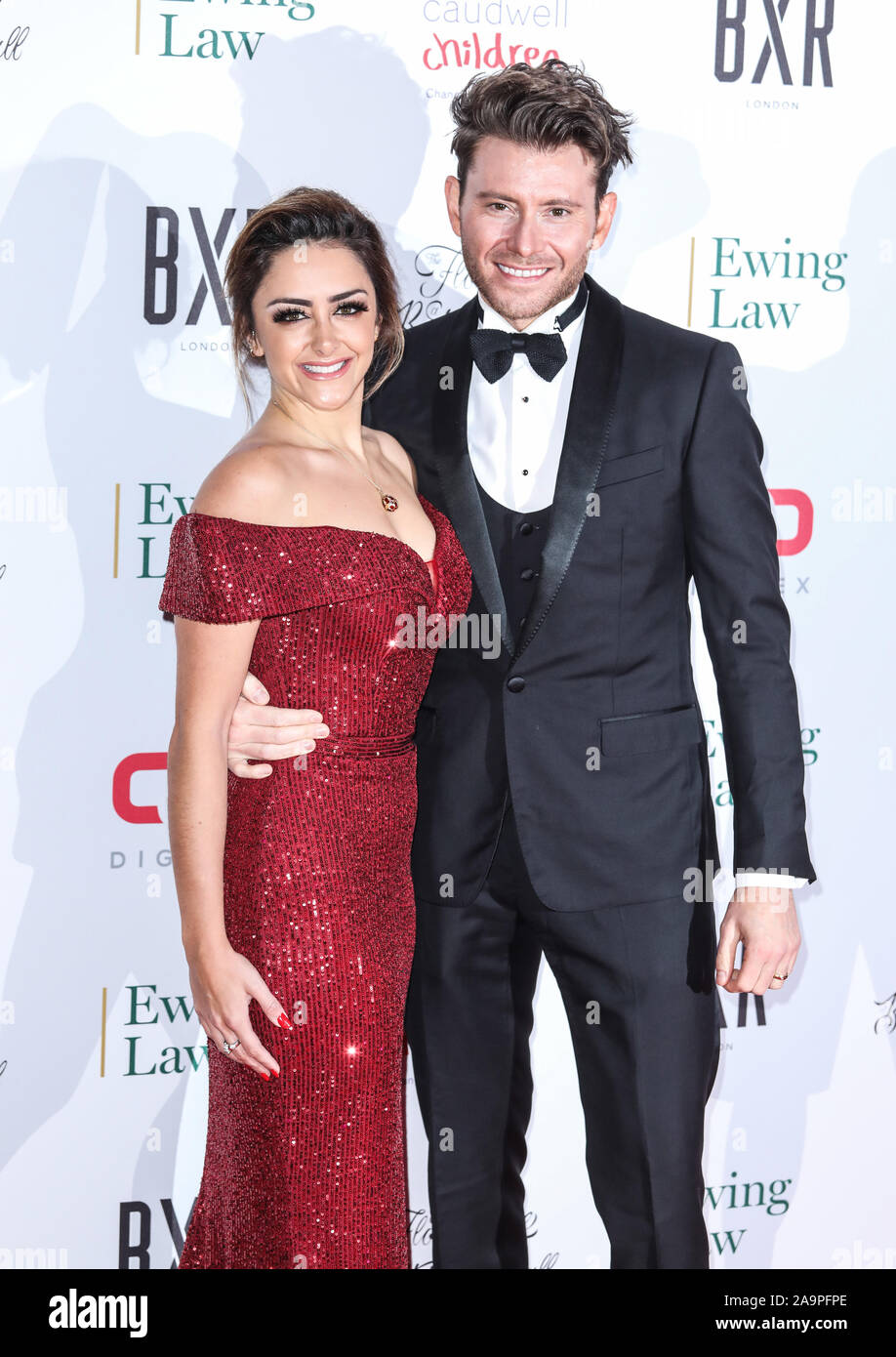 London, UK. 16th Nov, 2019. Hanna Miraftab and Martin Kinsella attend ...