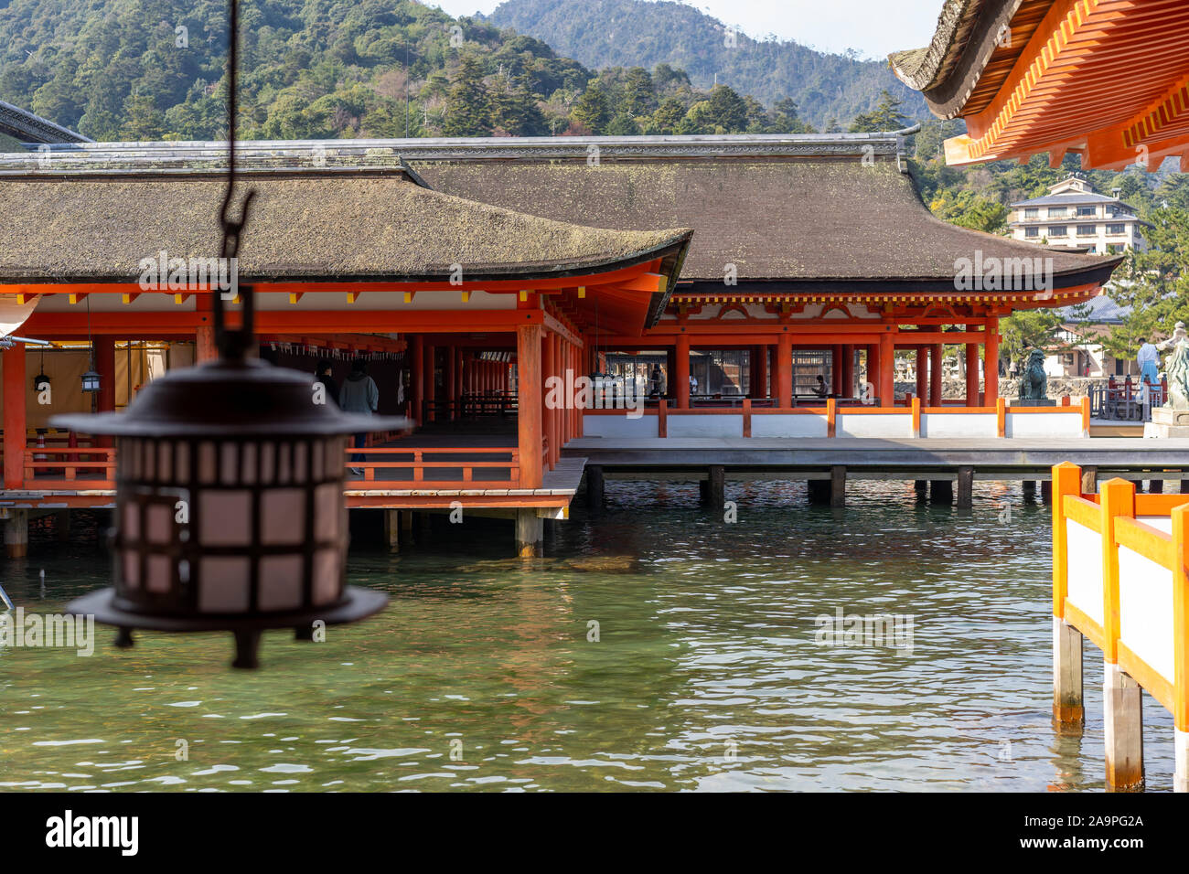 Itsukushima Shrine and its torii gate are unique for being built over ...