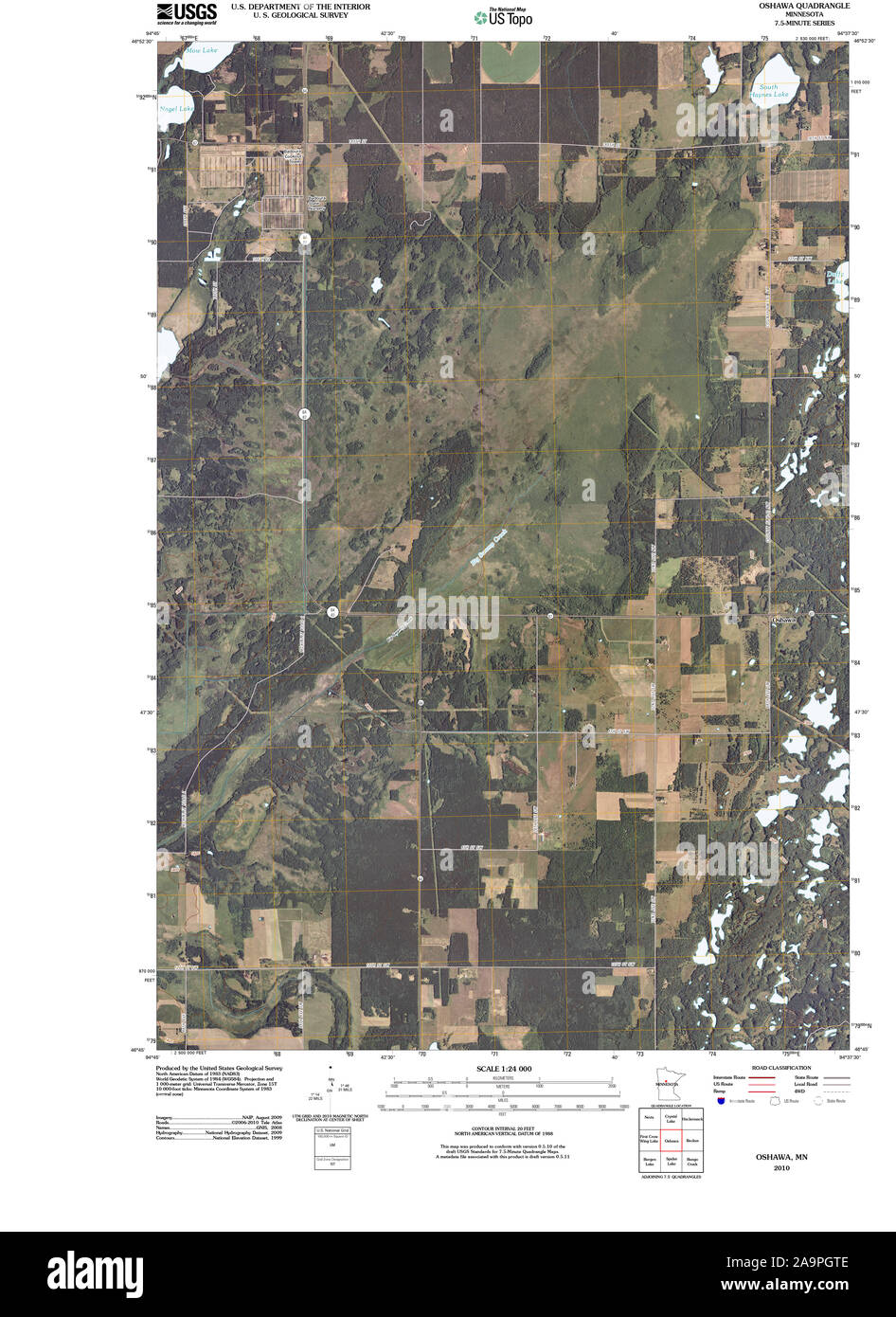 Oshawa map hi-res stock photography and images - Alamy
