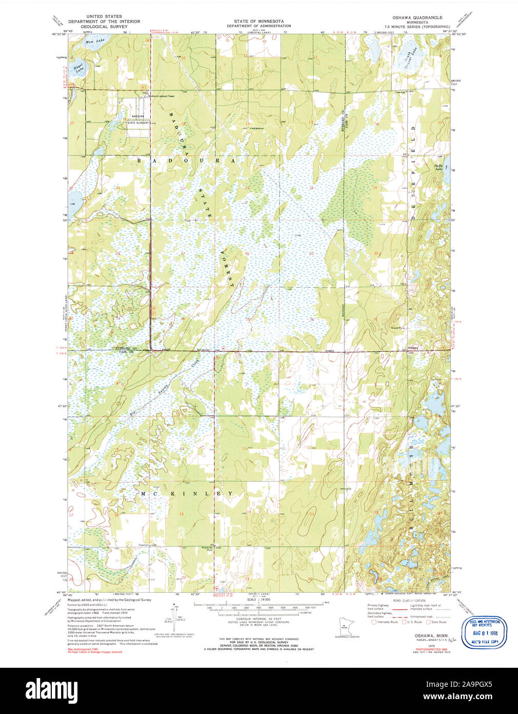 Oshawa map hi-res stock photography and images - Alamy