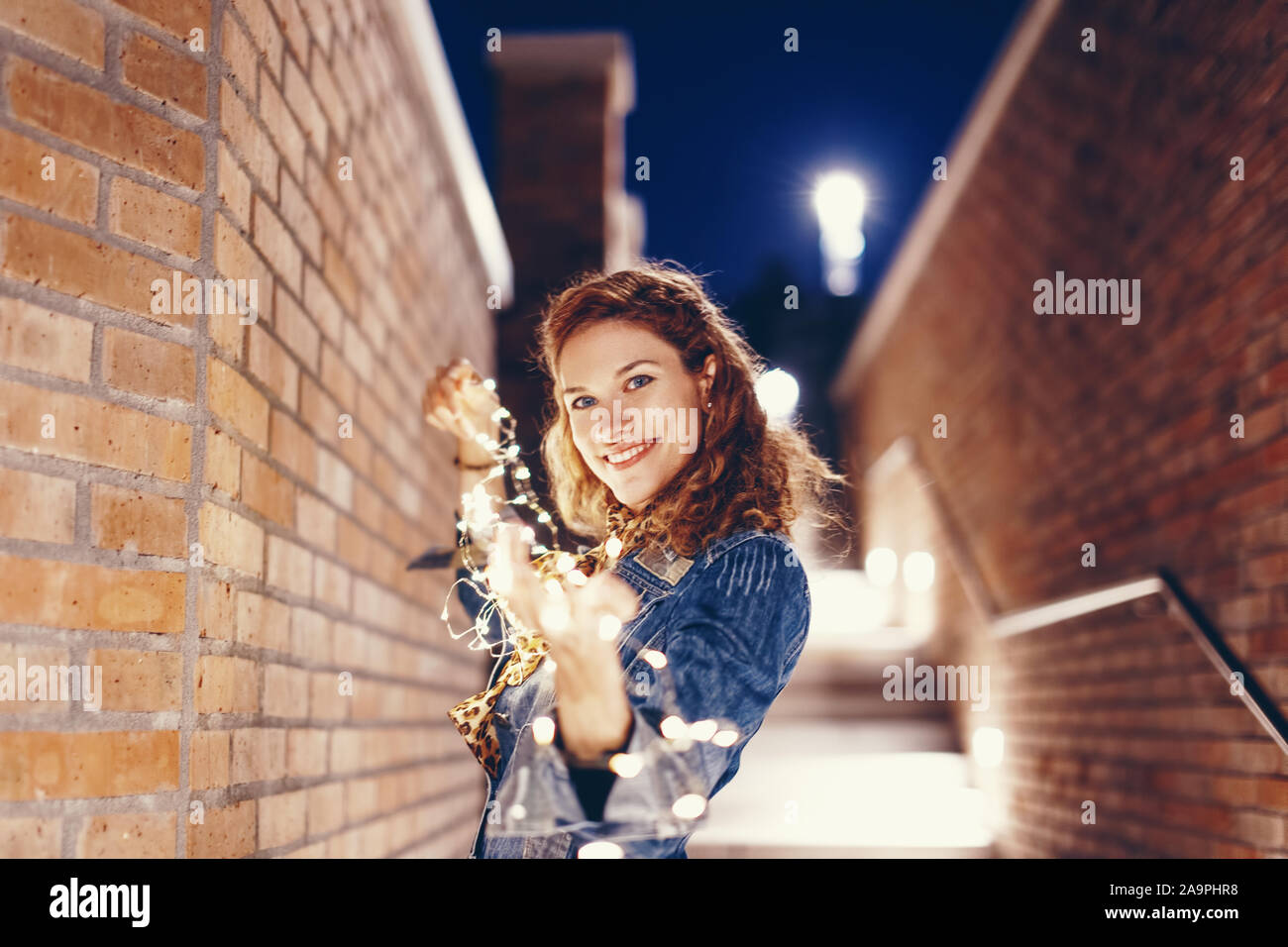 Happy fairy lights hi-res stock photography and images - Alamy
