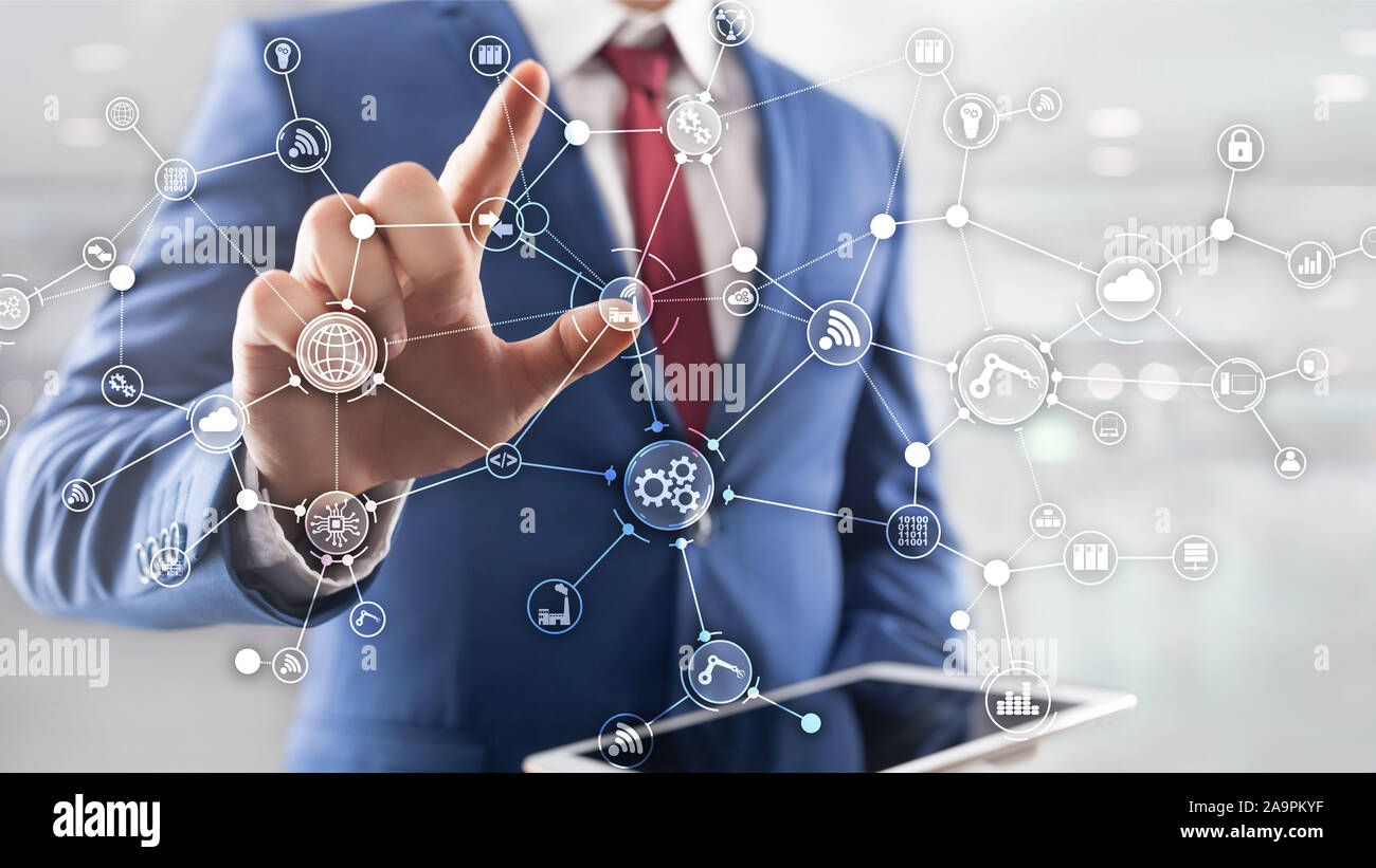 Technology industrial business process workflow organisation structure ...