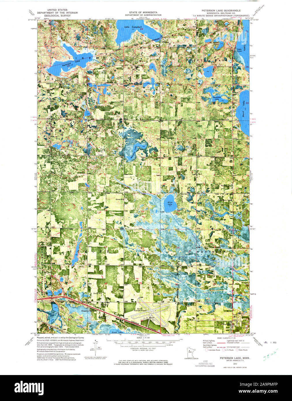 Peterson map Cut Out Stock Images & Pictures - Alamy