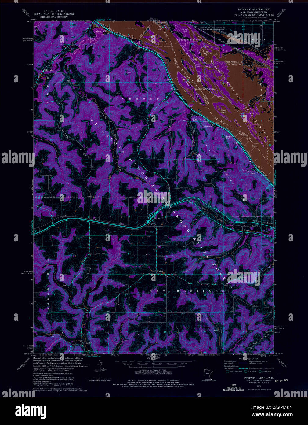 Pickwick minnesota hi-res stock photography and images - Alamy