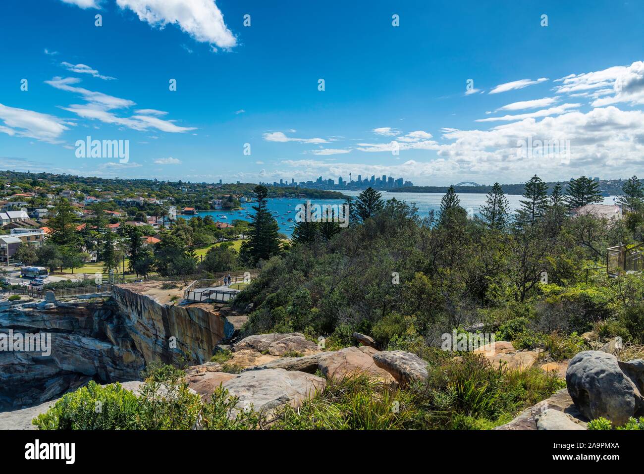 Sydney skyline from watsons hi-res stock photography and images - Alamy