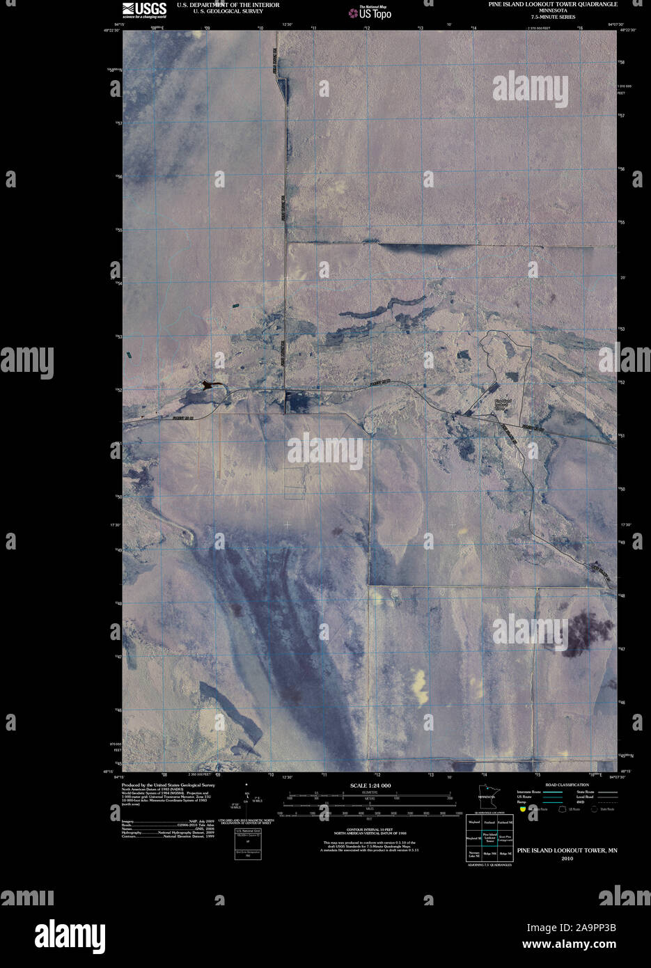 Tower minnesota map hi-res stock photography and images - Alamy