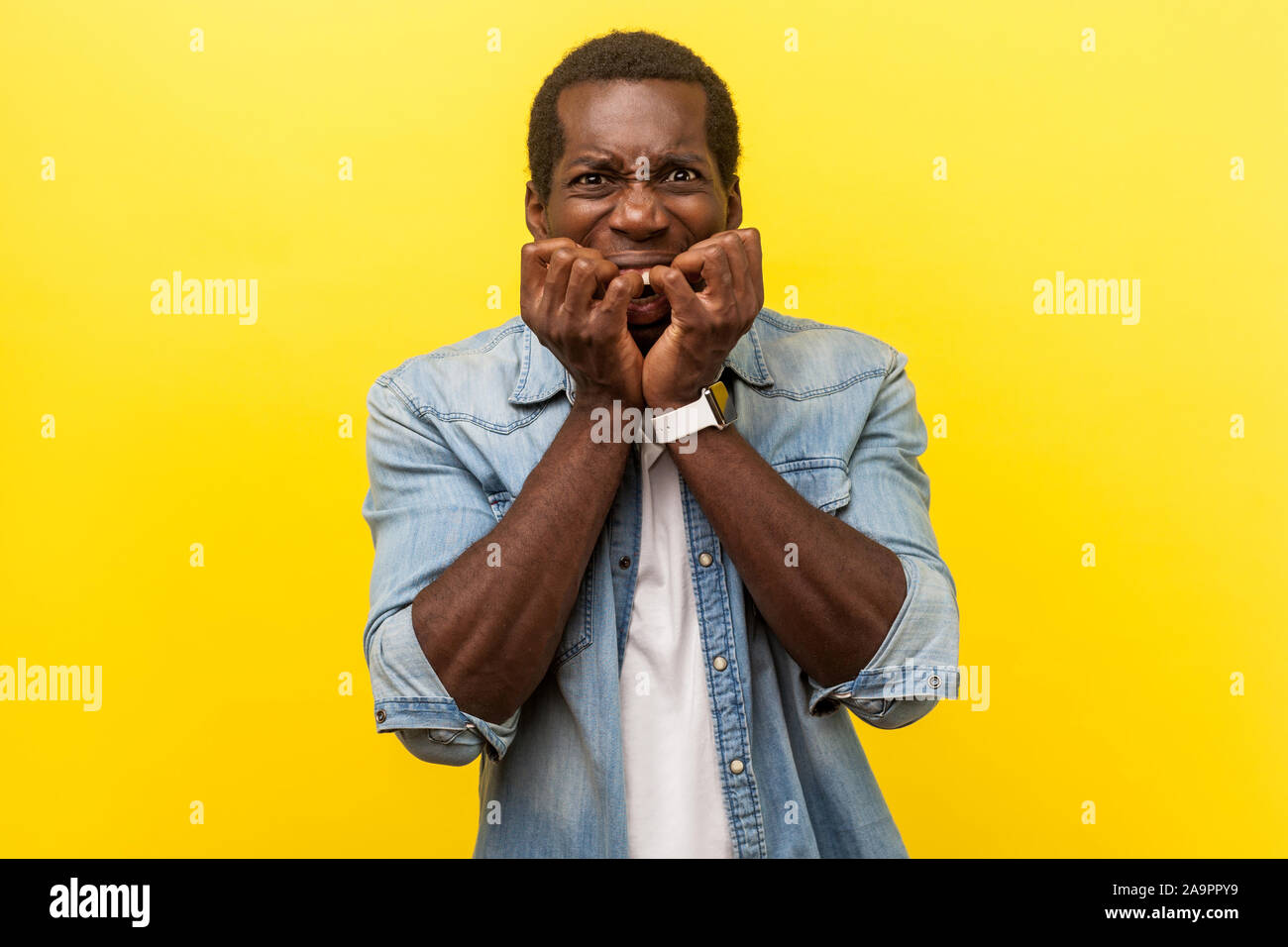 Panicked hi-res stock photography and images - Alamy