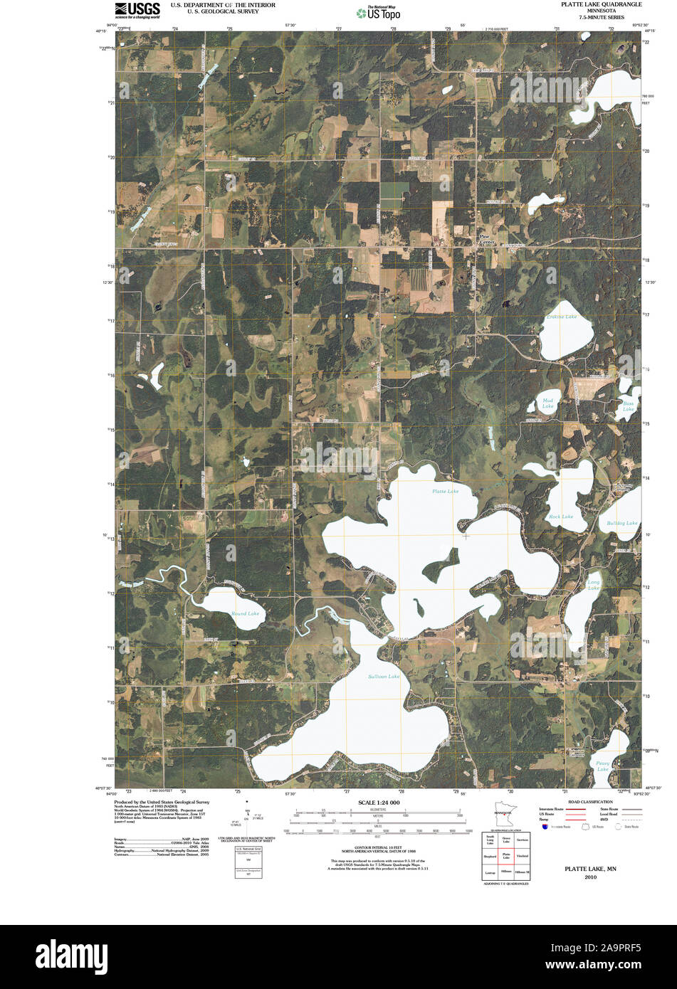 Platte map Cut Out Stock Images & Pictures - Alamy