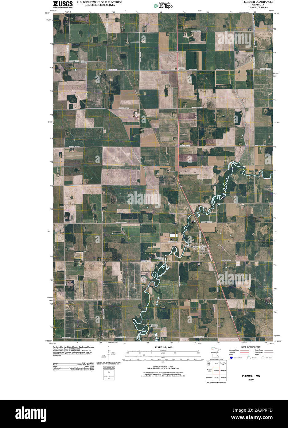 Map of plummer hi-res stock photography and images - Alamy