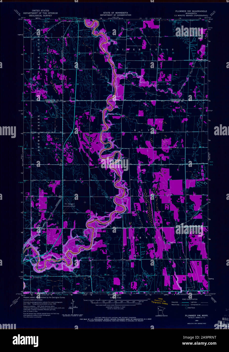 Plummer map hi-res stock photography and images - Alamy