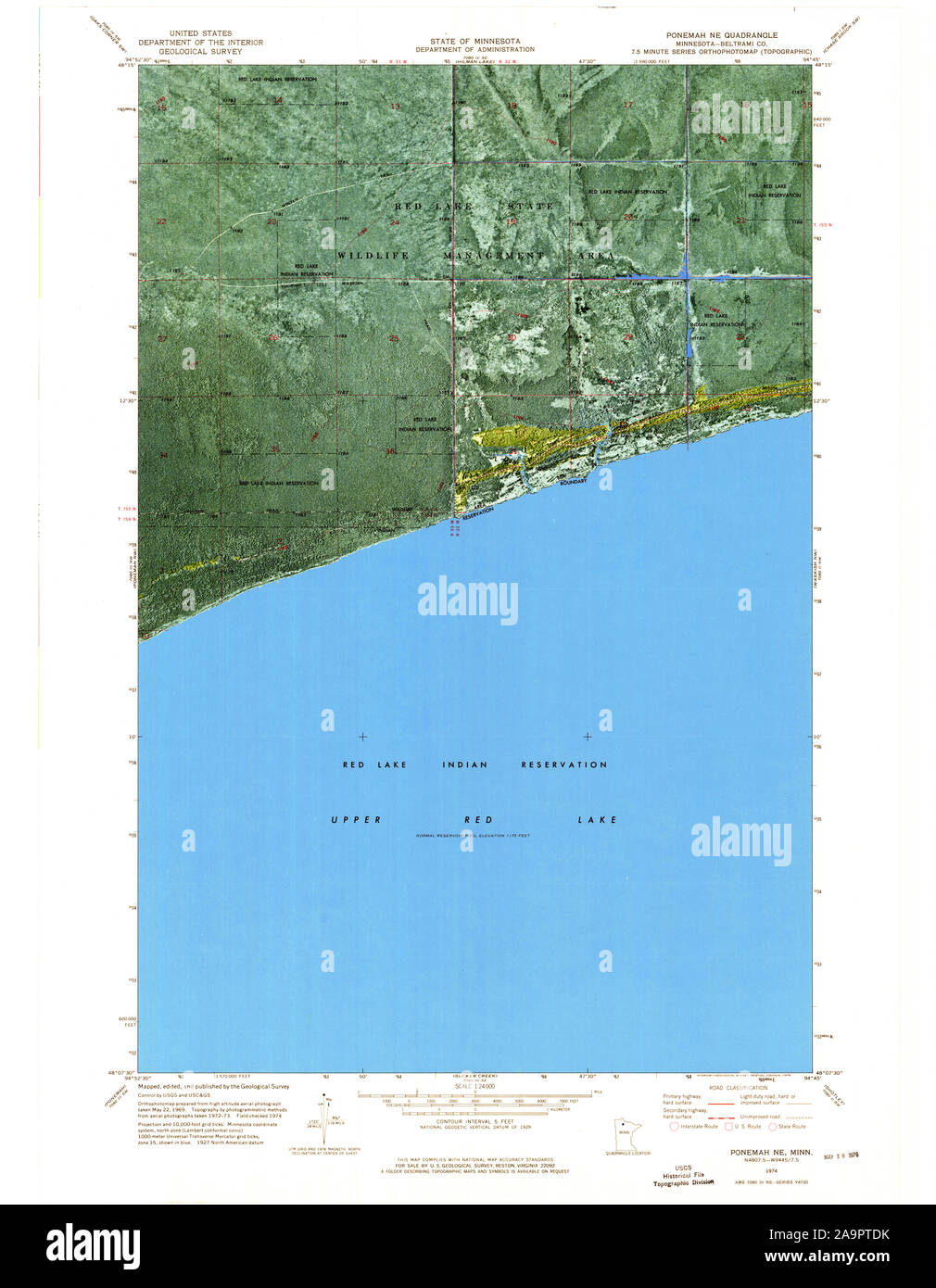 Ponemah hi-res stock photography and images - Alamy