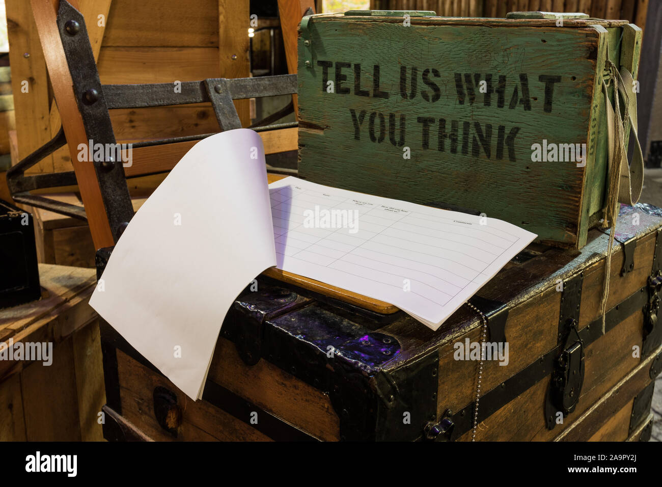 Complaint box hi-res stock photography and images - Alamy