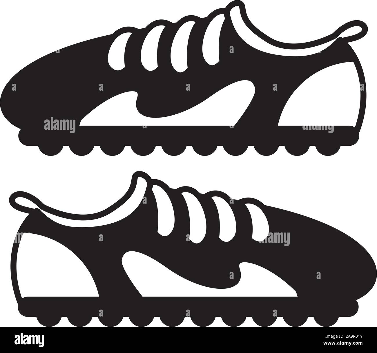 Block shoes Stock Vector Images - Alamy