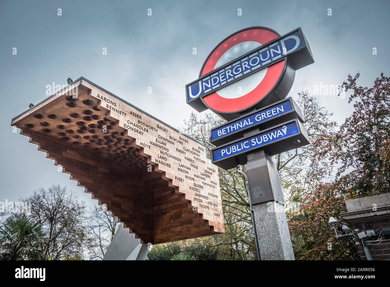 Stairway to Heaven, Bethnal Green Memorial by Arboreal Architecture ...