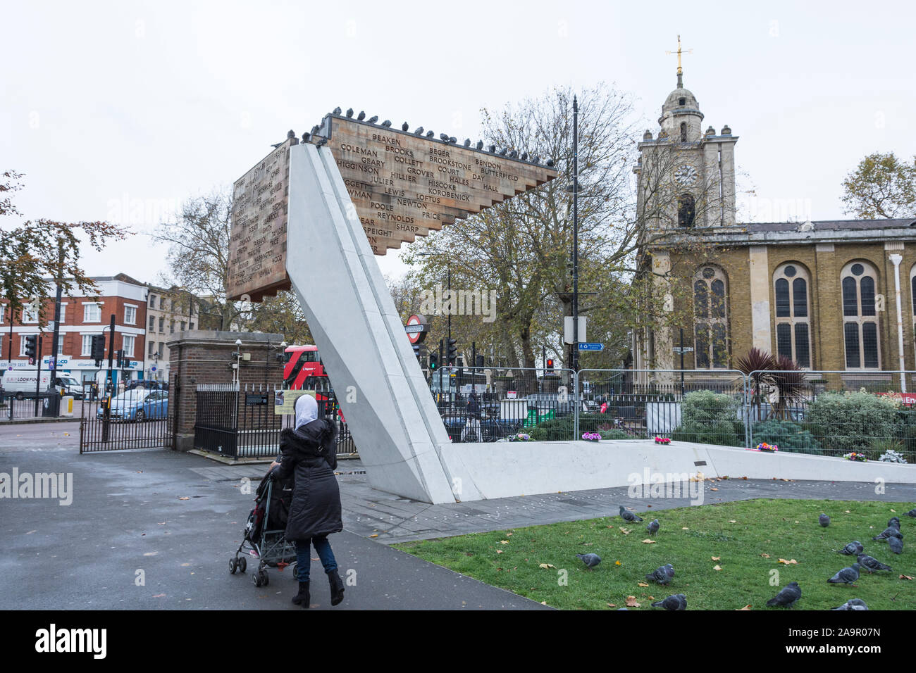 Stairway to Heaven, Bethnal Green Memorial by Arboreal Architecture ...