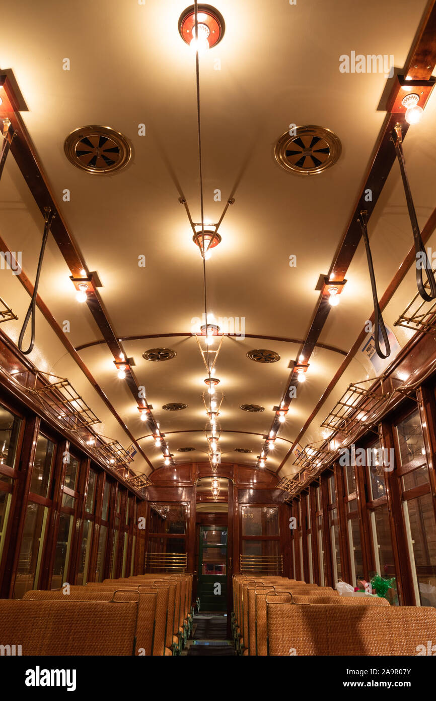 Panoramic Train Carriage Interior High Resolution Stock Photography and ...