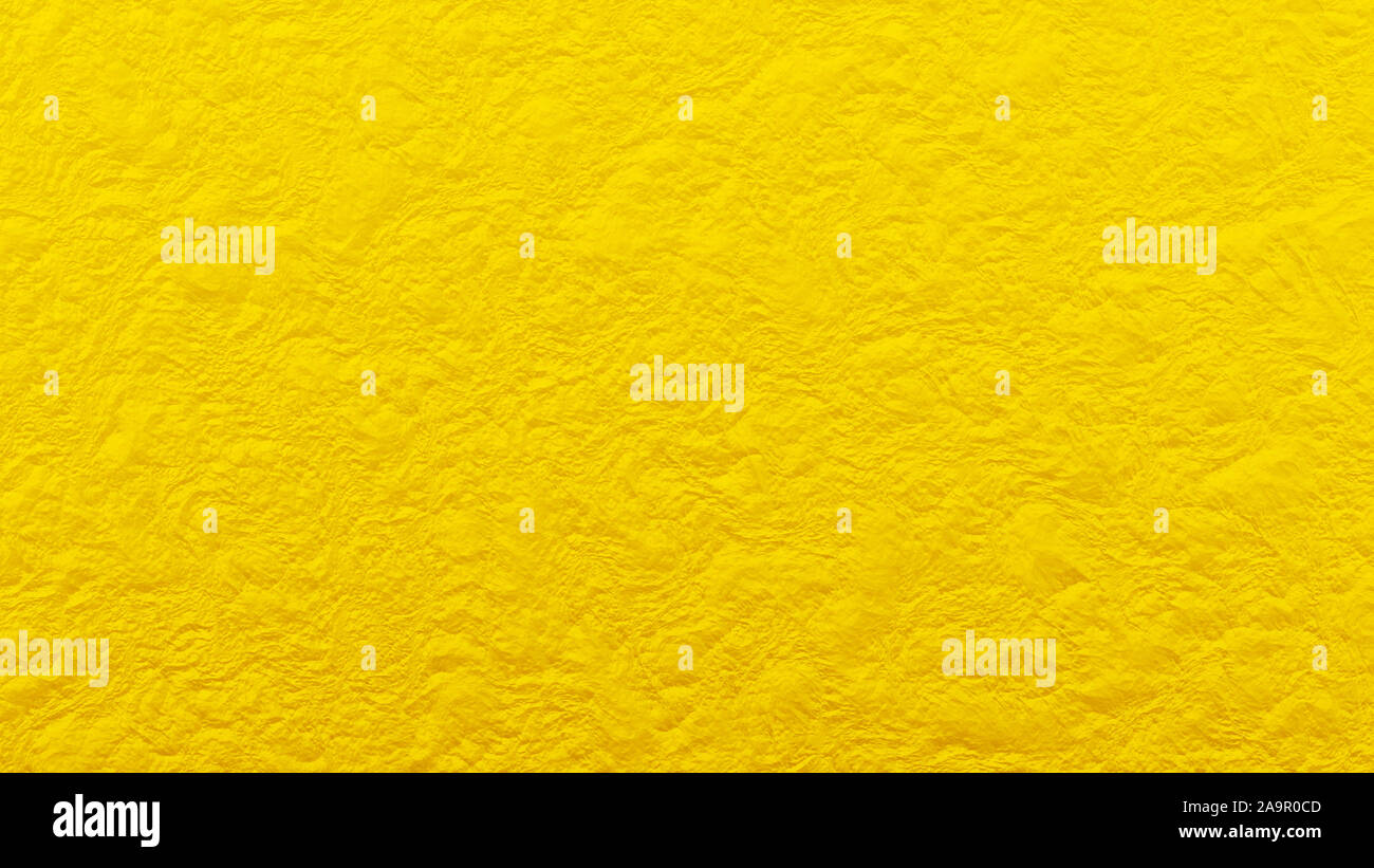 Texture of the wall with the texture of the plaster yellow. 3d ...