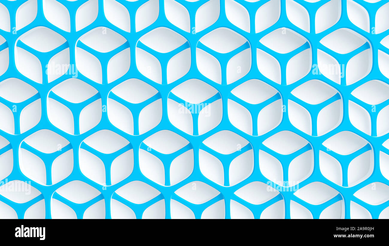 Abstract blue white background.3d rendering 3d illustration Stock Photo ...