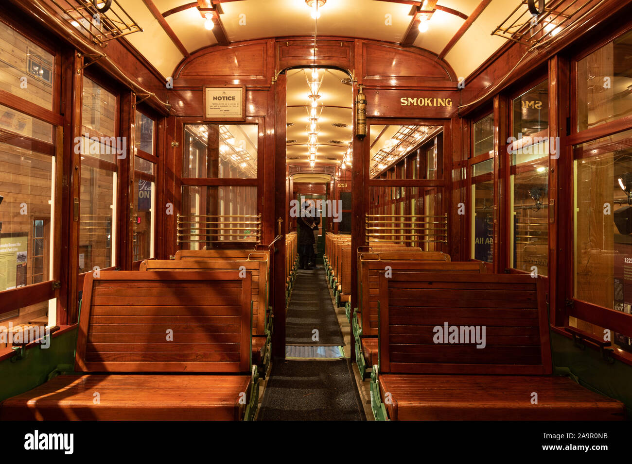 Panoramic Train Carriage Interior High Resolution Stock Photography and ...