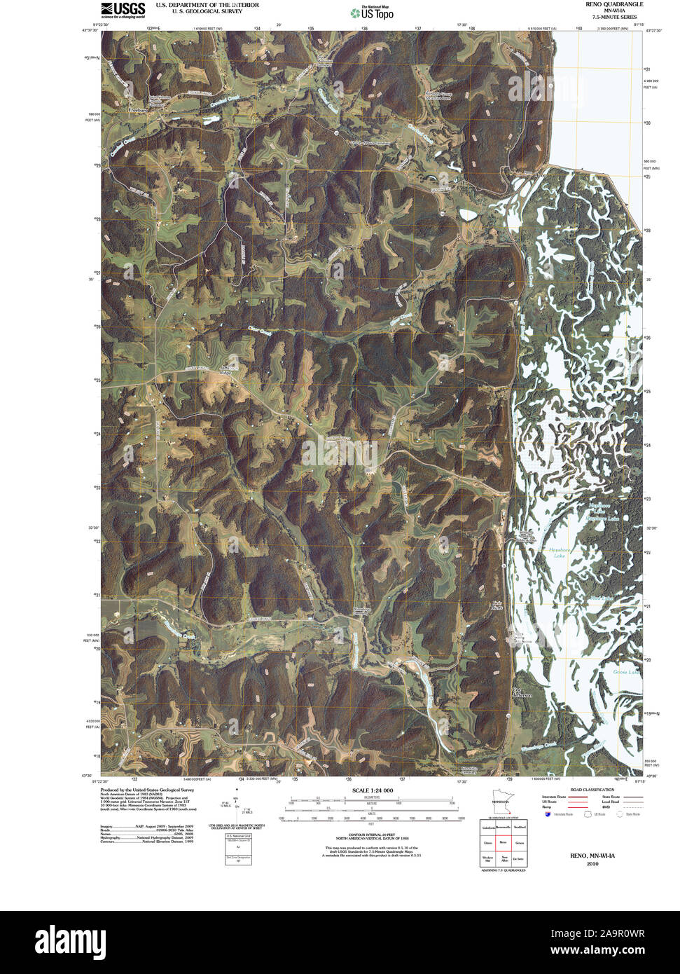 Map of reno Cut Out Stock Images & Pictures - Alamy