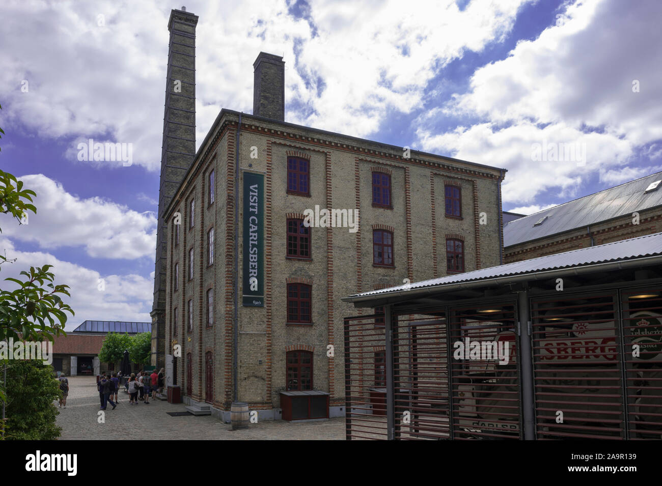 The main museum at the Carlsberg Brewery, Copenhagen, Denmark Stock ...