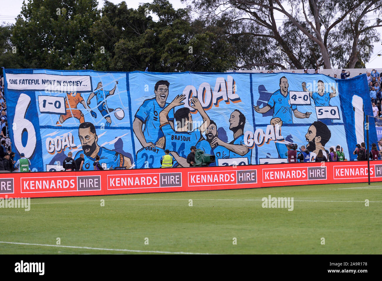 Sydney, Australia. 17th Nov 2019. A League Football, Sydney Football ...