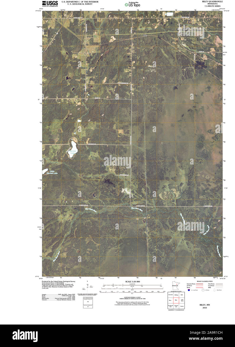 Riley map hi-res stock photography and images - Alamy