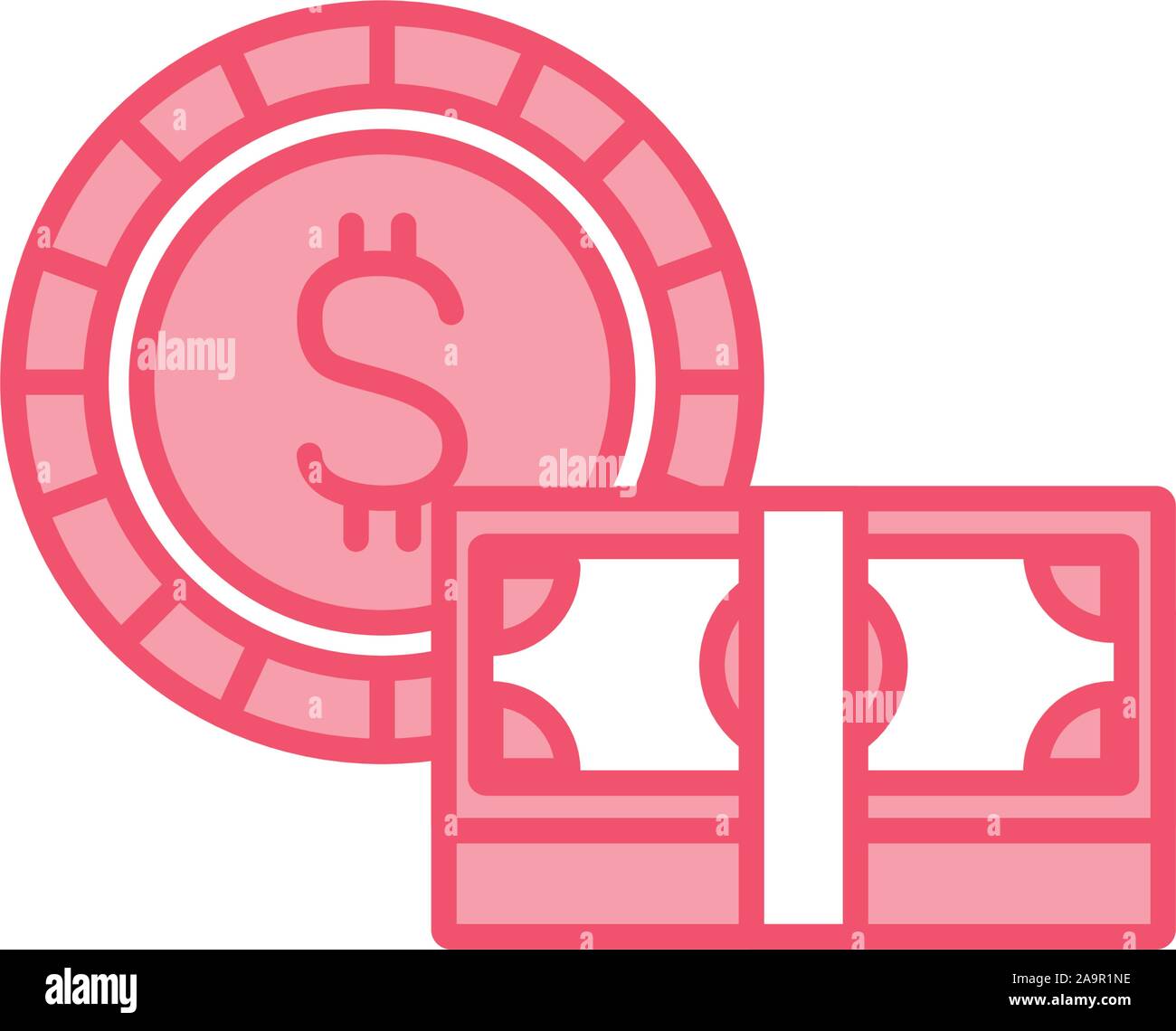 Banknotes pack Stock Vector Images - Alamy