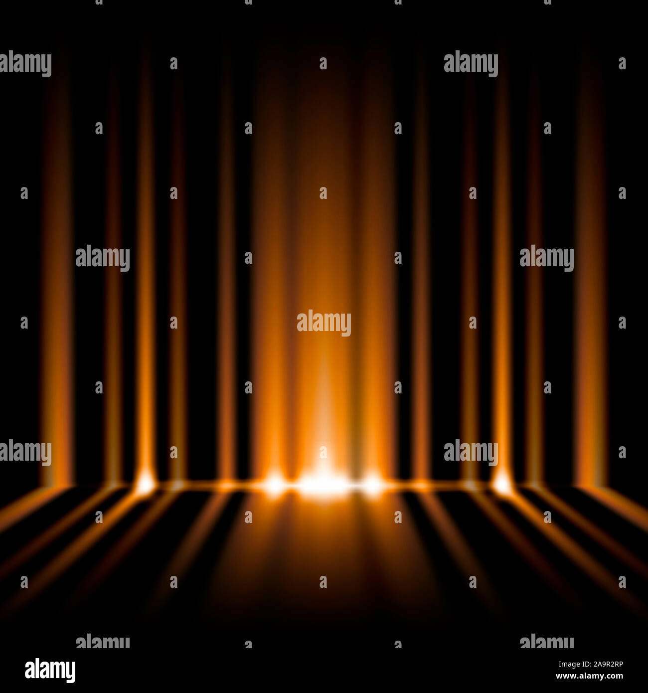 An image of an orange lights background Stock Photo - Alamy