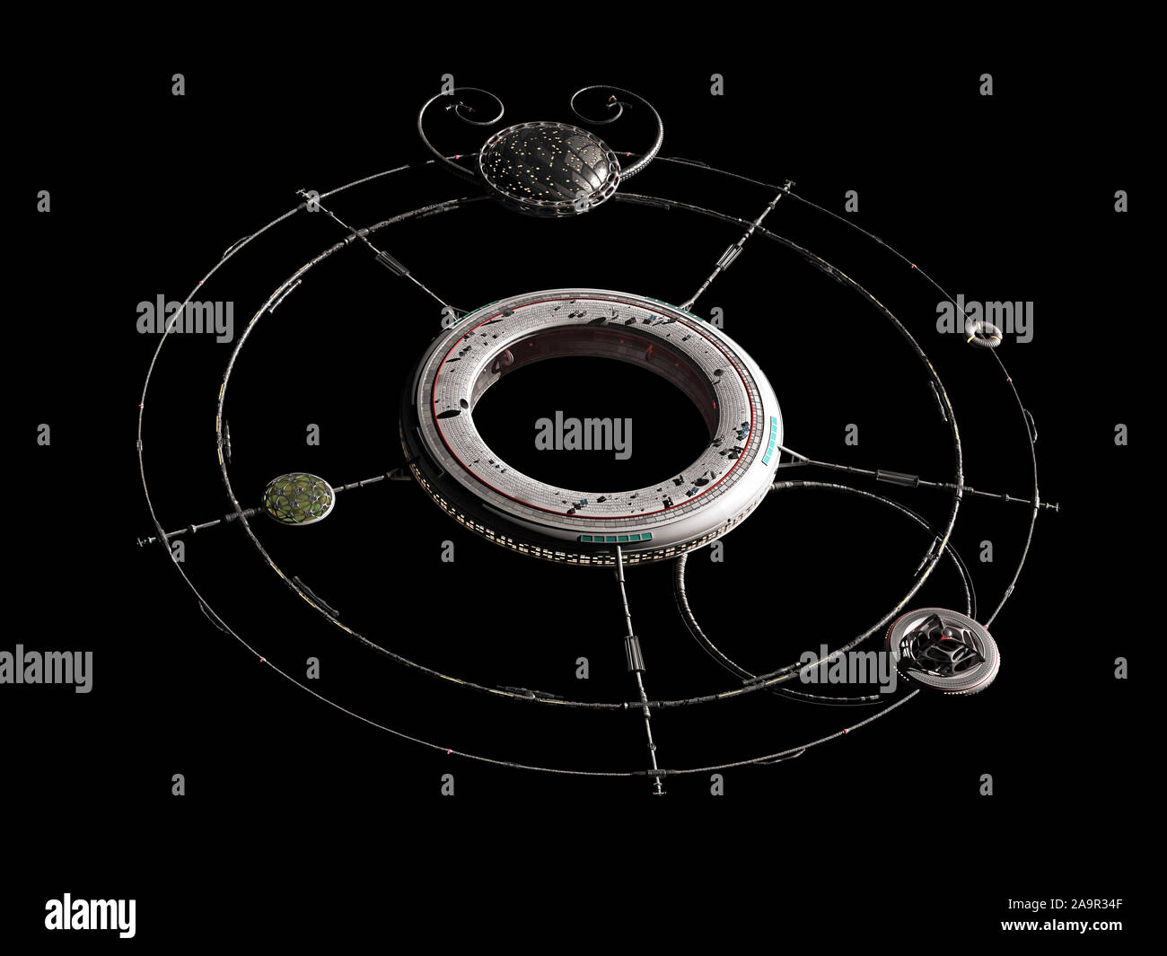 Large Ringed Space Station