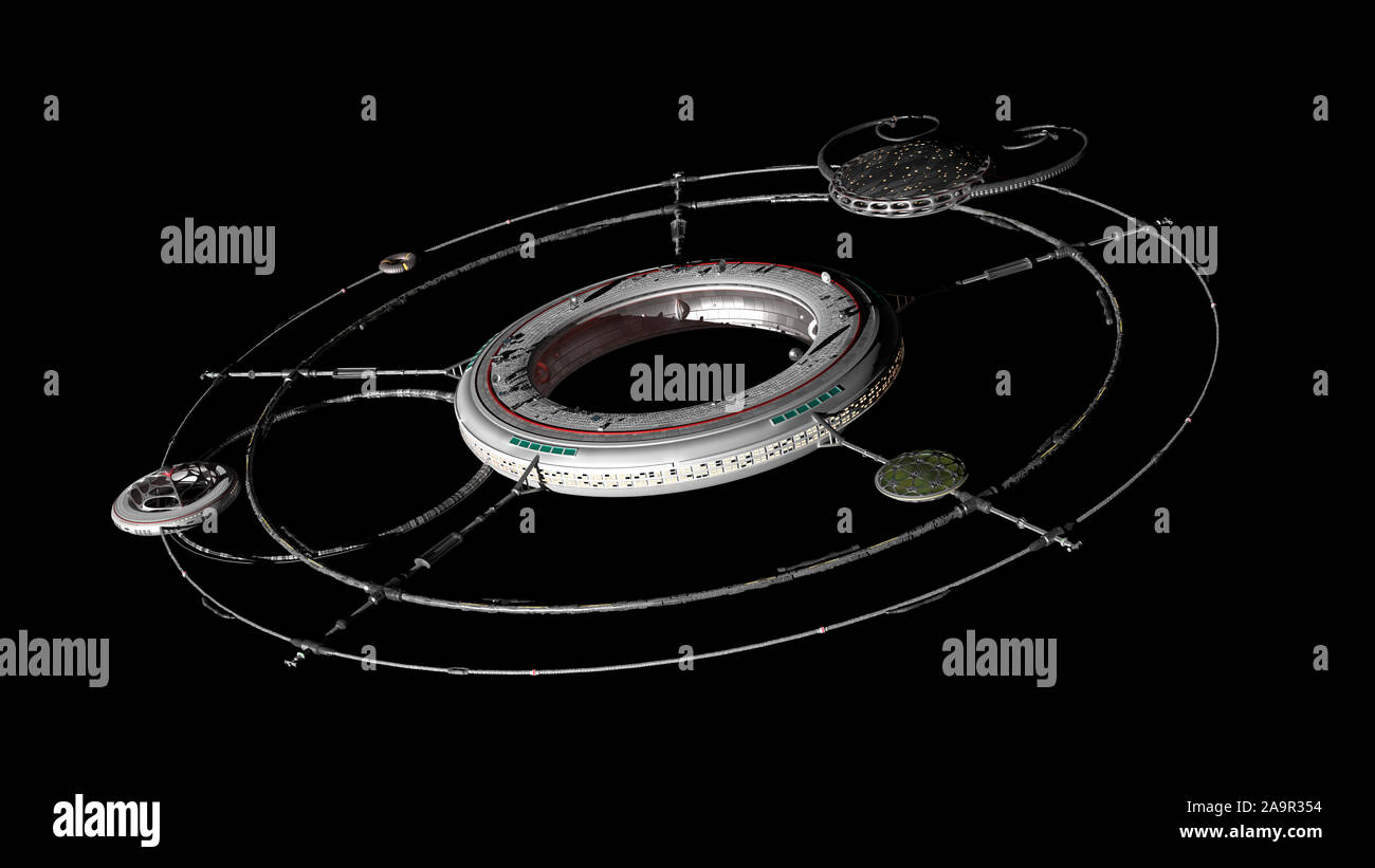 Large Ringed Space Station