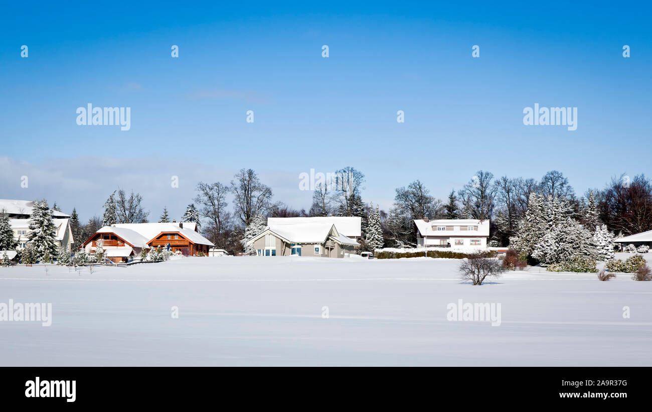 An image of a nice winter scenery in the black forest area Stock Photo ...
