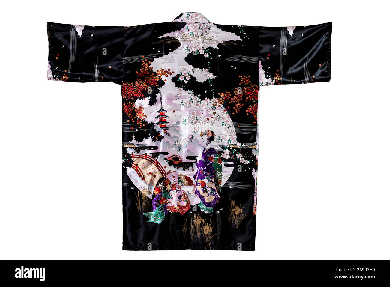 Japanese kimono pattern hi-res stock photography and images - Alamy