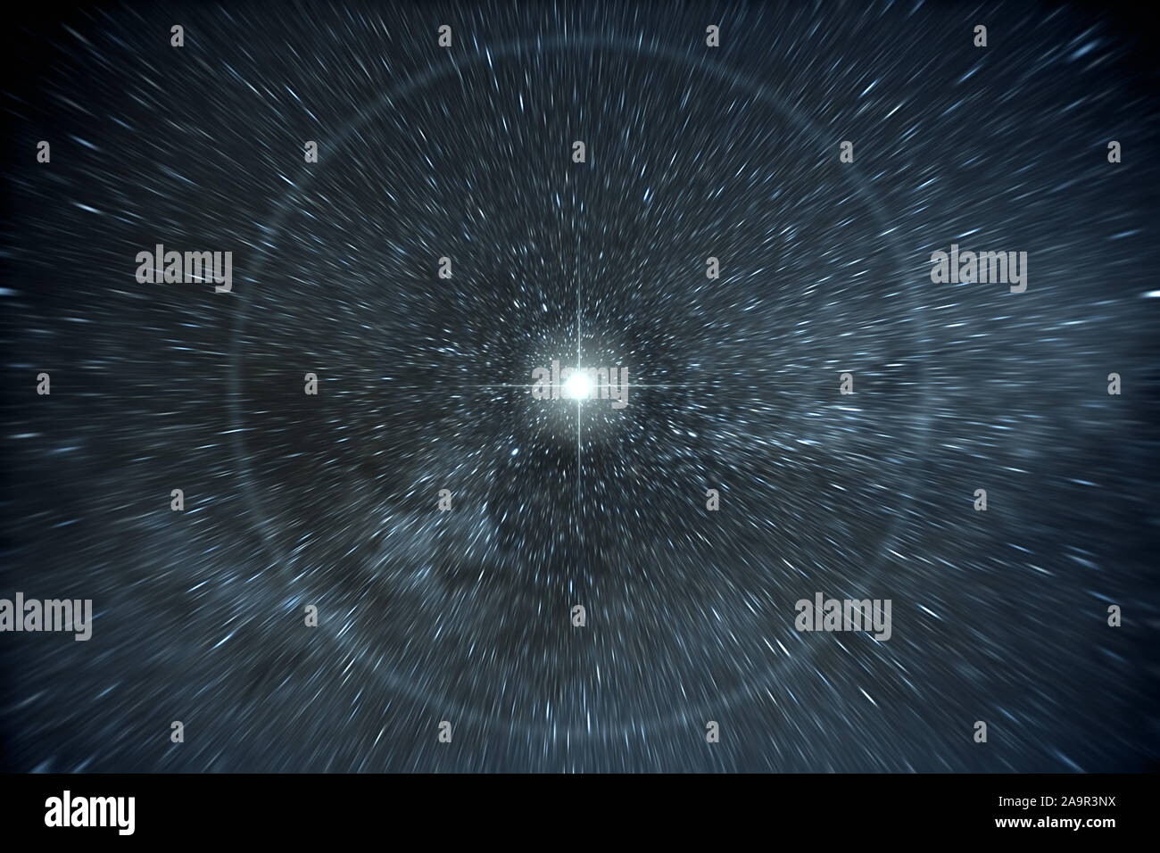 An image of a time warp stars background Stock Photo - Alamy