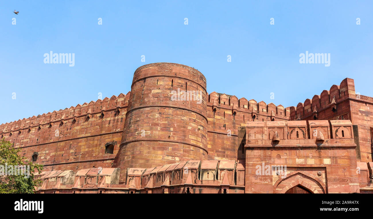 Agra Fort is a historical fort in the city of Agra in India. It was the ...