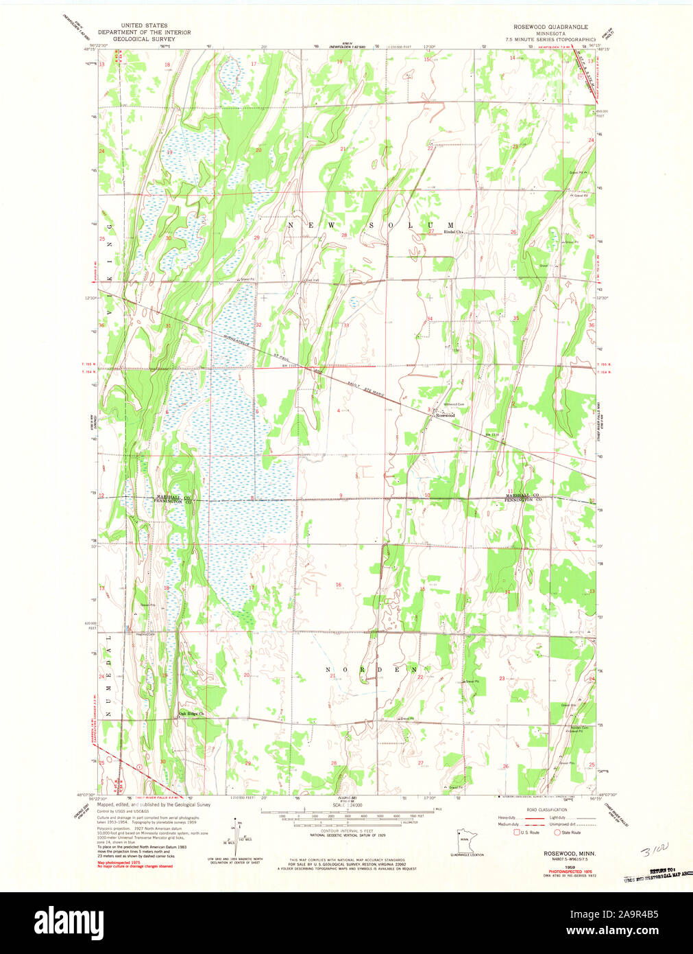 Map of rosewood hi-res stock photography and images - Alamy