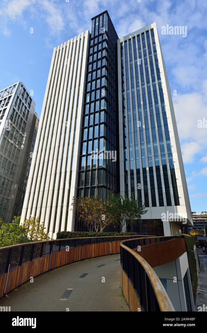 2 London Wall Place, London Wall, City of London, United Kingdom Stock ...