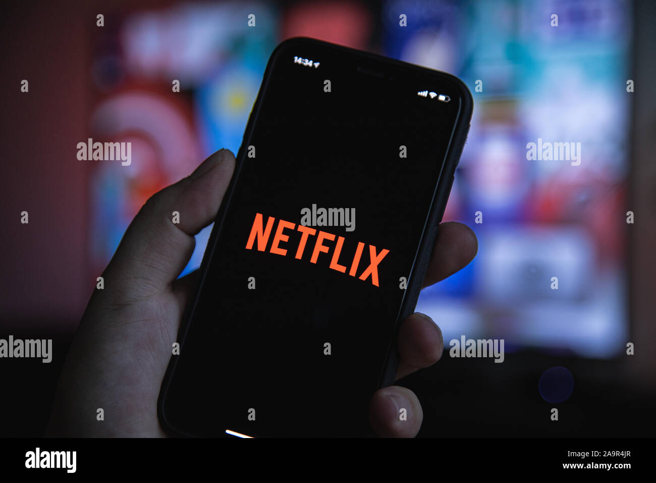 Dark netflix hi-res stock photography and images - Alamy
