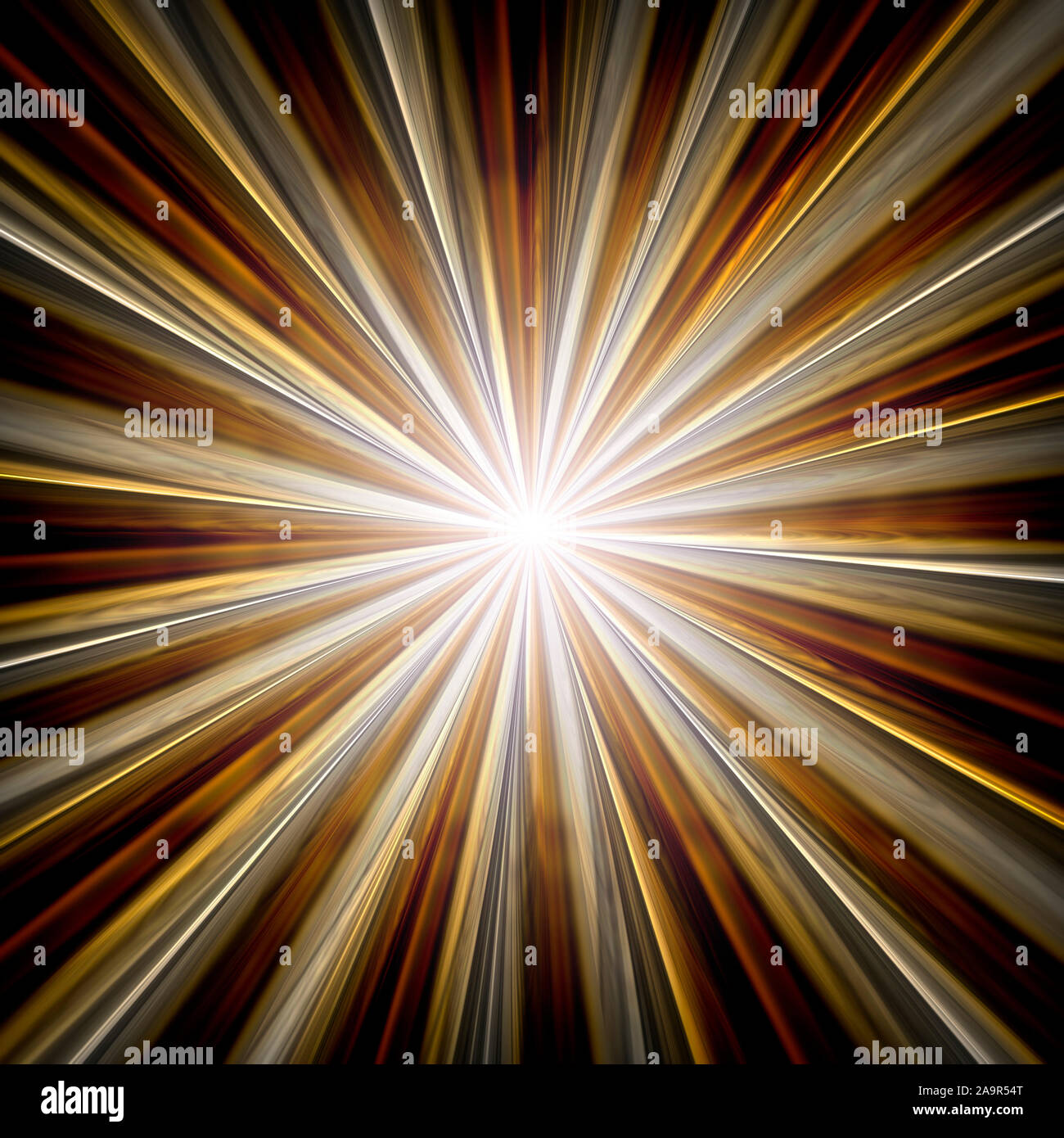 A beautiful golden star with rays background Stock Photo - Alamy