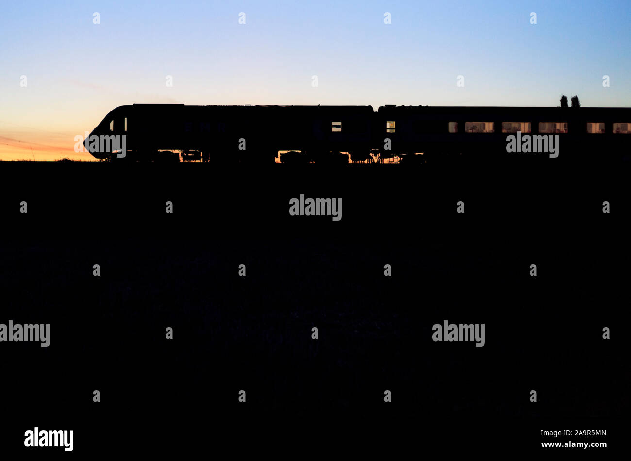 East MIdlands Railway class 43 power car from a intercity 125 high ...