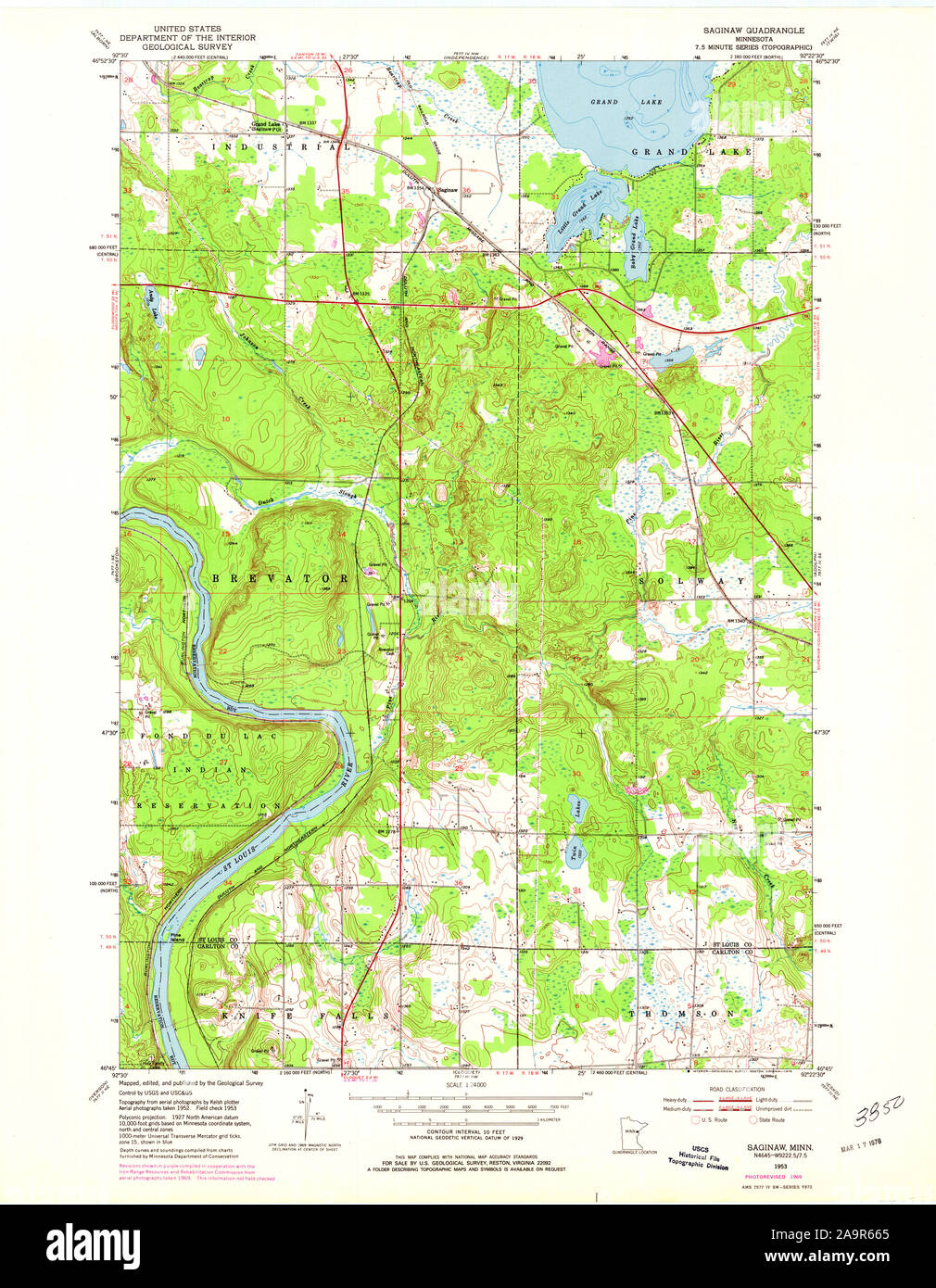 Map of saginaw hi-res stock photography and images - Alamy