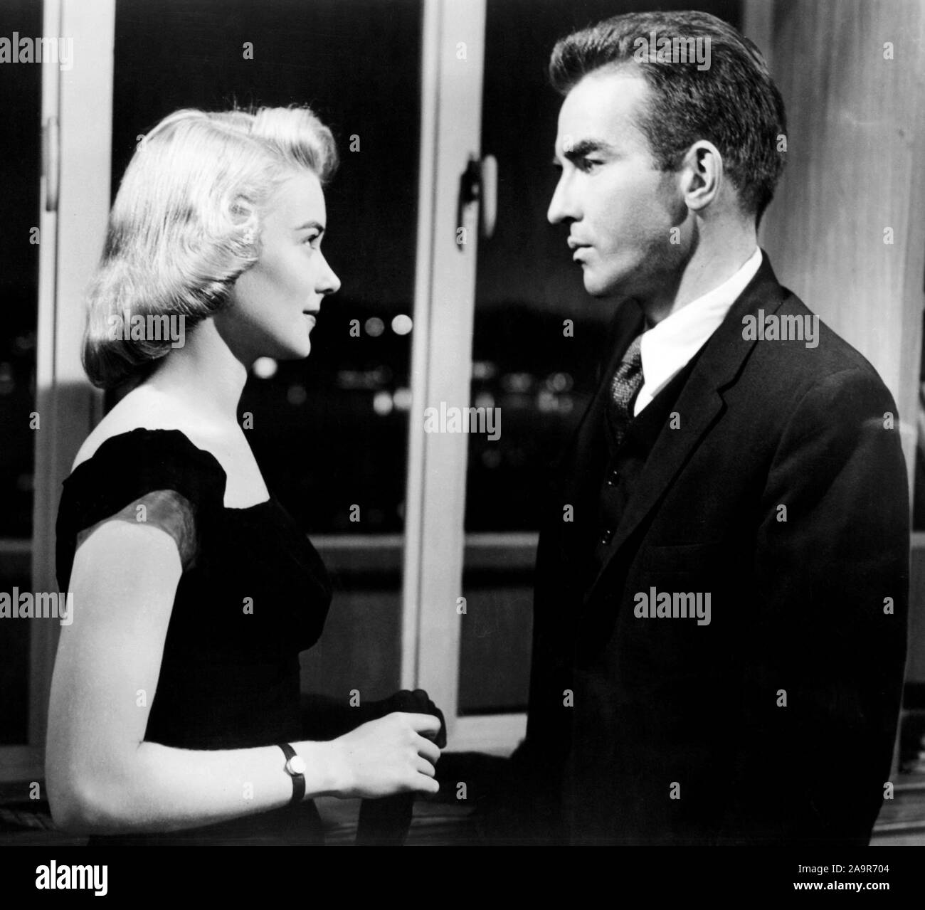 Hope lange montgomery clift young hi-res stock photography and images ...