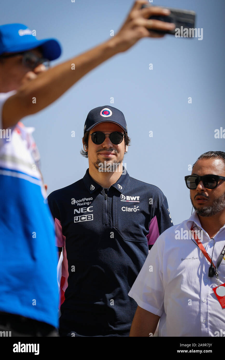 Sao Paulo, Brazil. 17th Nov 2019. Lance STROLL (CND) SportPesa Racing ...