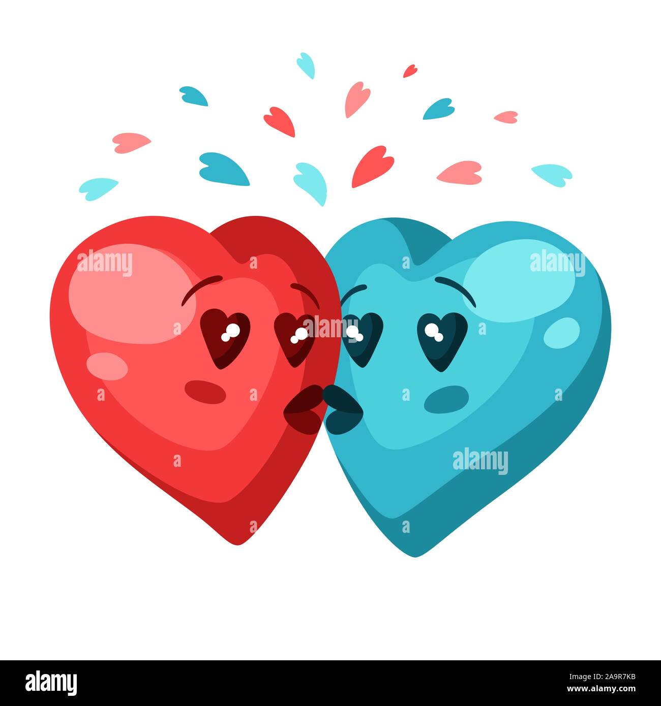 Lovely couple cartoon Stock Vector Images - Alamy