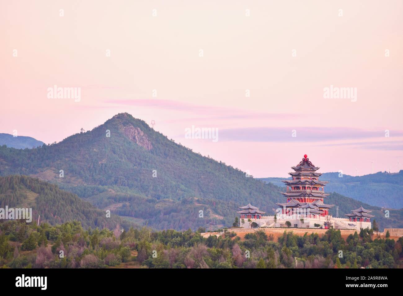 Beautiful yunnan temple hi-res stock photography and images - Alamy