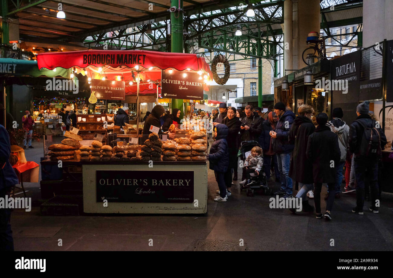 Borough market christmas hi-res stock photography and images - Alamy