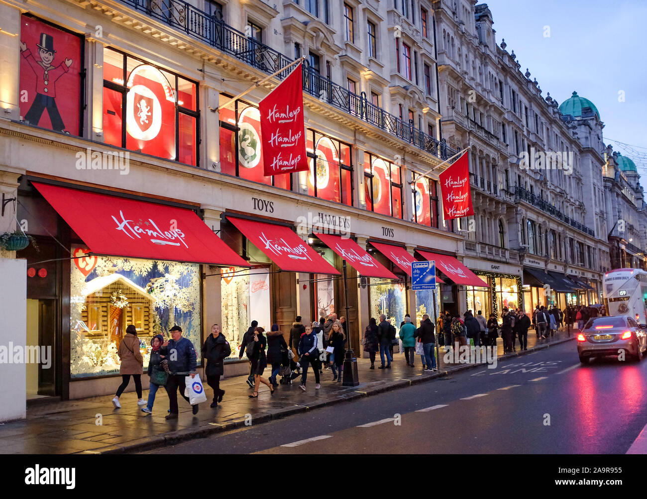 Christmas toy shop window hi-res stock photography and images - Alamy