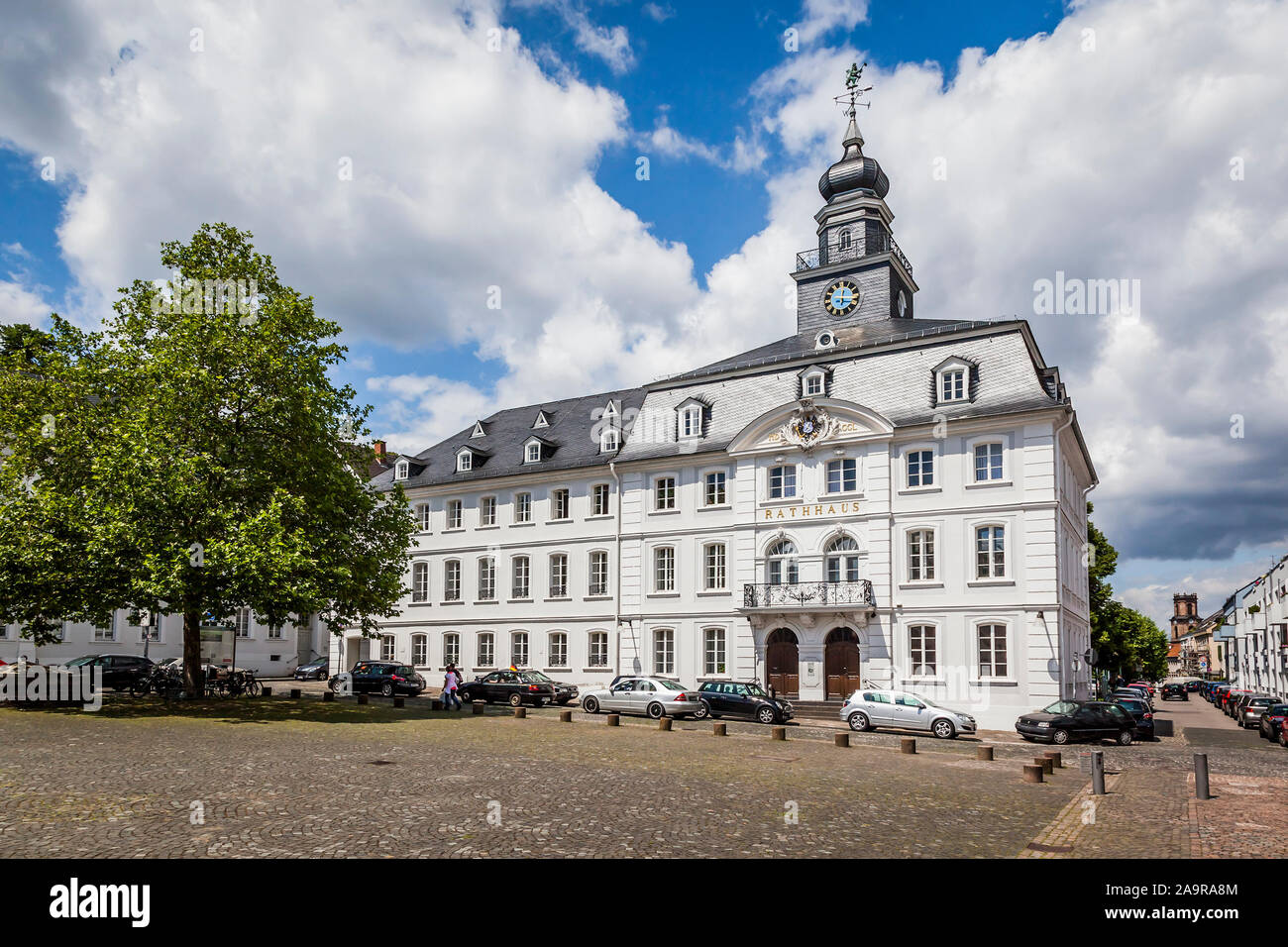 Das alte Rathaus in Saarbruecken, Deutschland Stock Photo - Alamy
