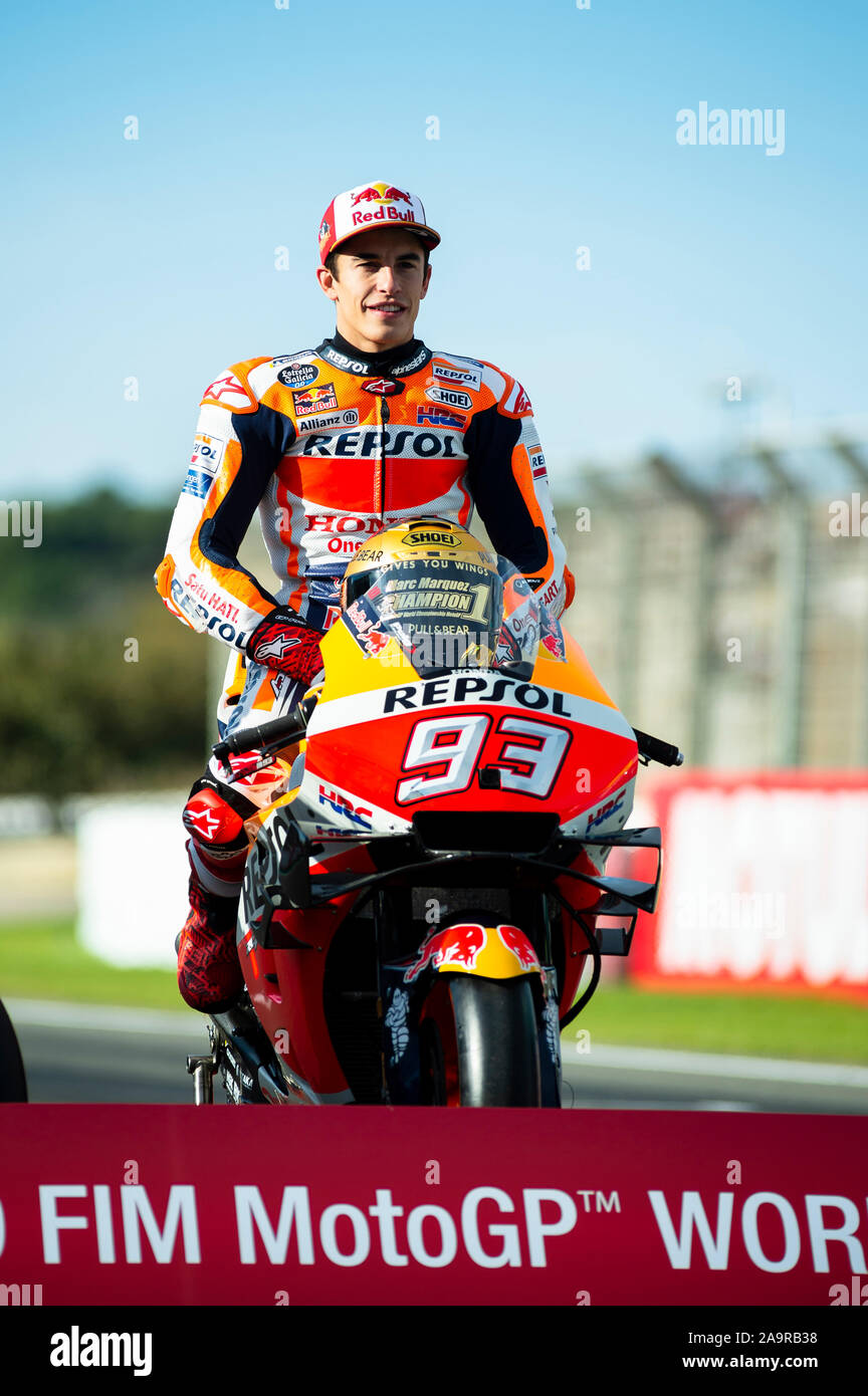 17th November 2019; Circuit Ricardo Tormo, Valencia, Spain; Valencia ...